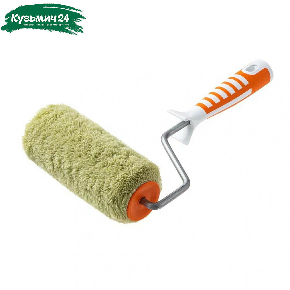 Валик малярный Акор Профи 253 48 824 для фасада, ролик 240 мм, ворс полиакрил 18 мм, 1 шт.