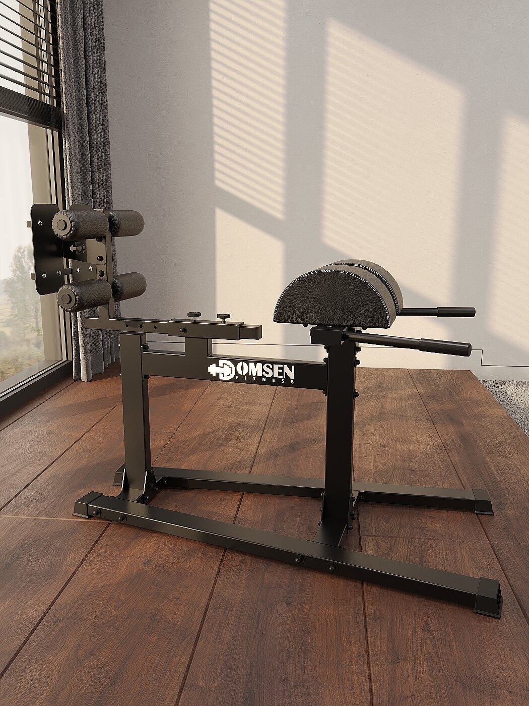 Тренажер для гиперэкстензии и пресса Domsen Ds33