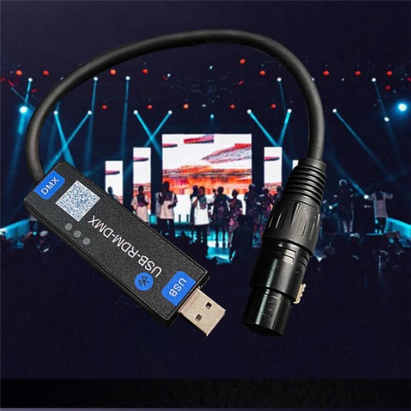Беспроводной Bluetooth контроллер DMX A89Z USB-RMD-DMX для Android