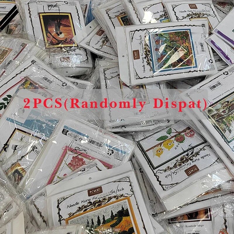 Наборы для вышивки крестиком Joy Sunday 2PCS Random Ship