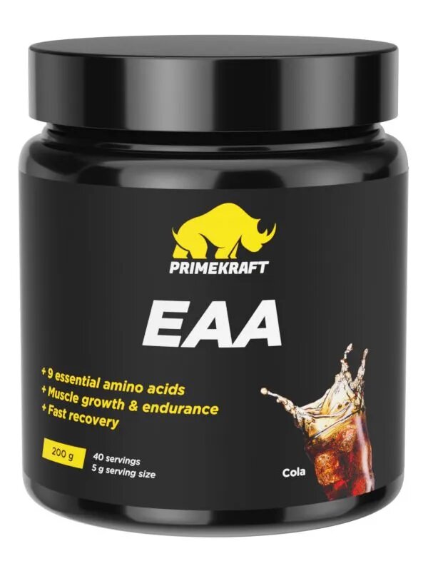 Аминокислоты EAA Prime Kraft 200 г, кола