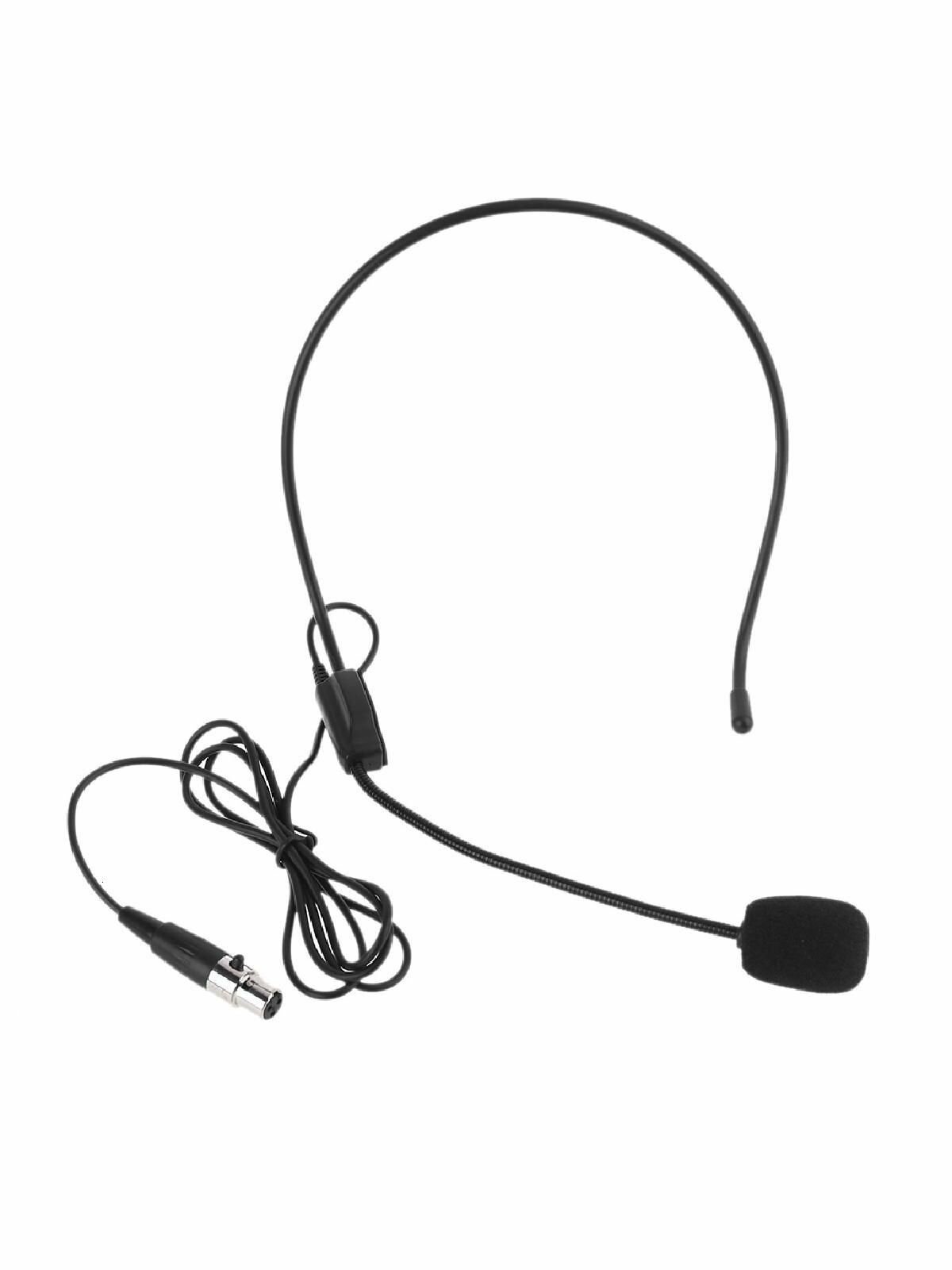 Мини-микрофон XLR, устанавливаемый на голову