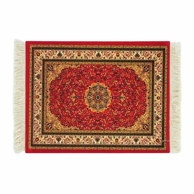 Красный коврик для мыши OULLX, персидский стиль, No.12