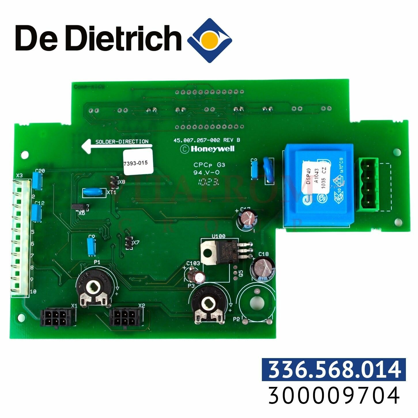 Электронная плата De Dietrich 300009704 DSP49A1043B