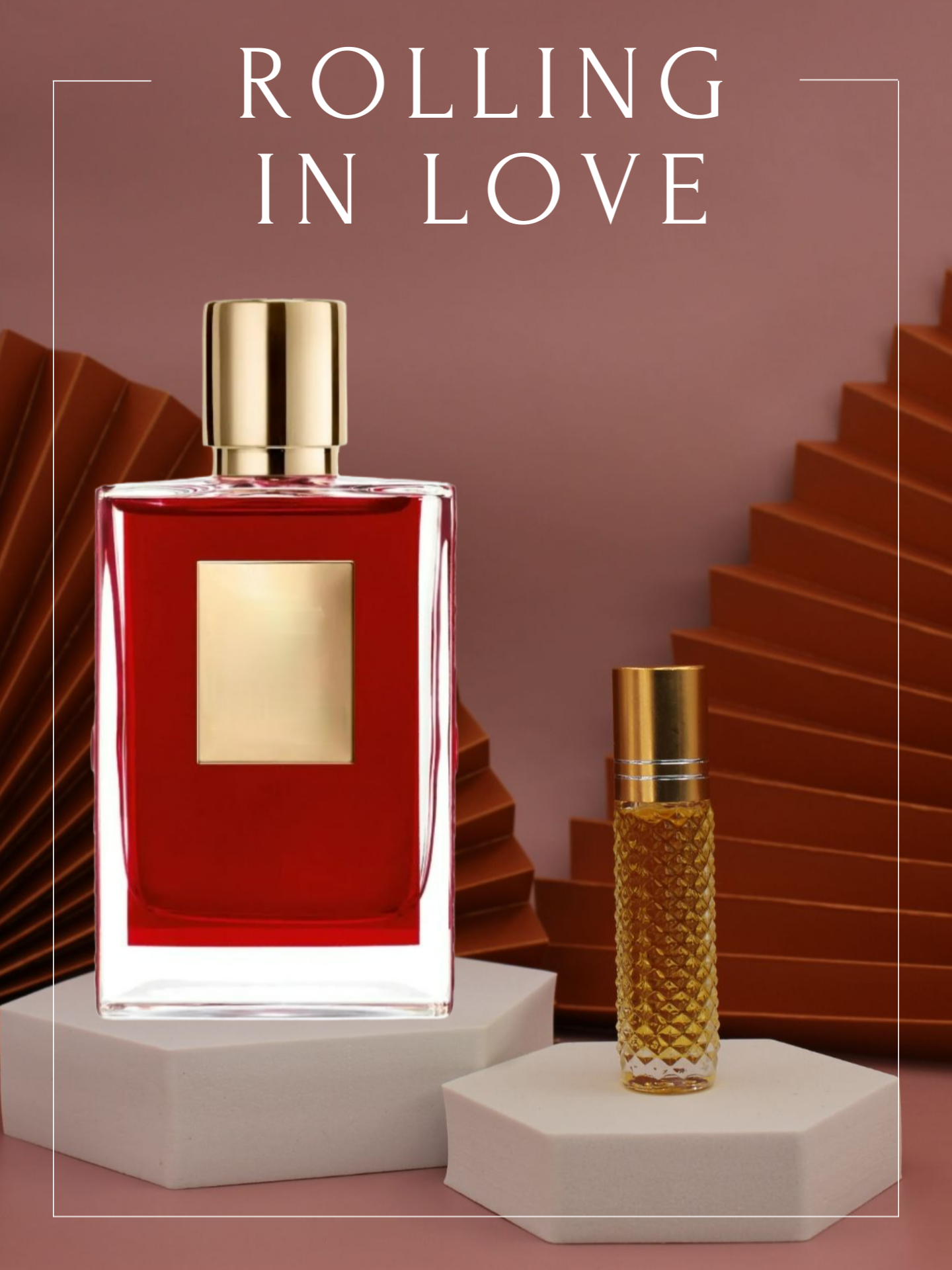 Духи масляные Rolling In Love; Timeless Perfume; Роллинг ин Лав; роликовый флакон 8 мл