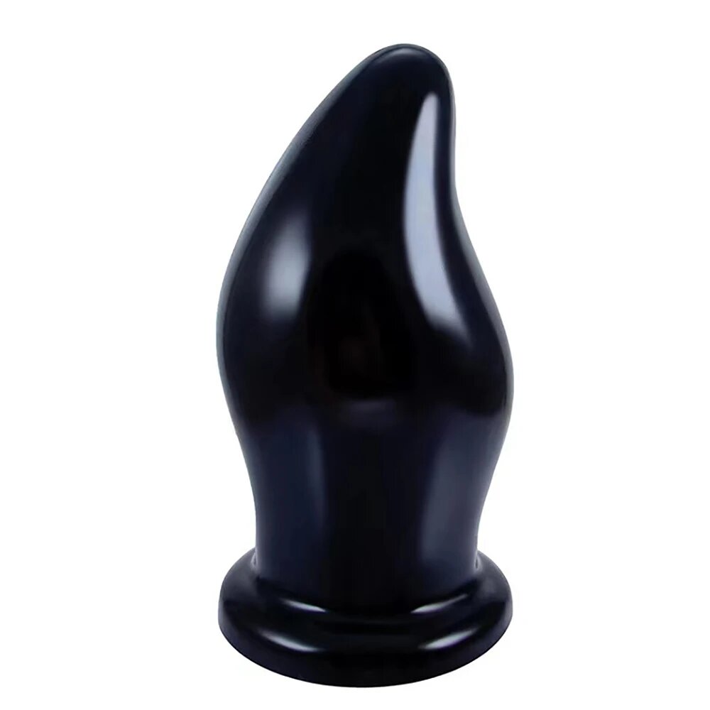 10,5 см Толстая Анальная пробка массажер простаты секс-игрушки Женский мастурбатор большая Black