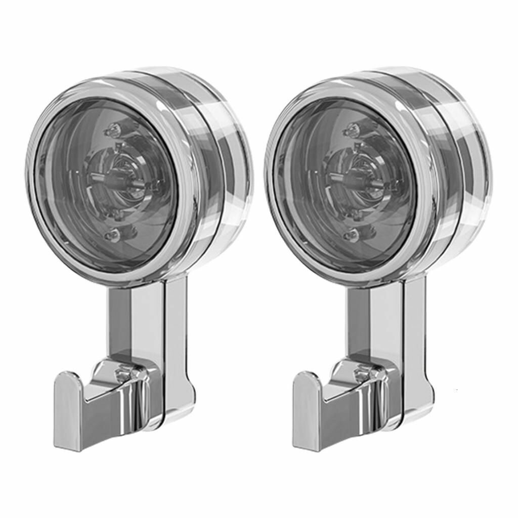 Прозрачные присоски с зажимом для надежного крепления в супермаркете, Серый