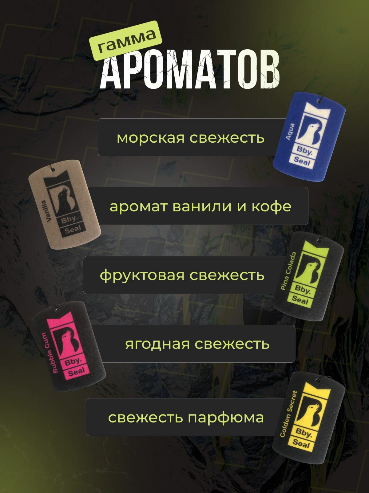 Набор ароматизаторов — фото 1