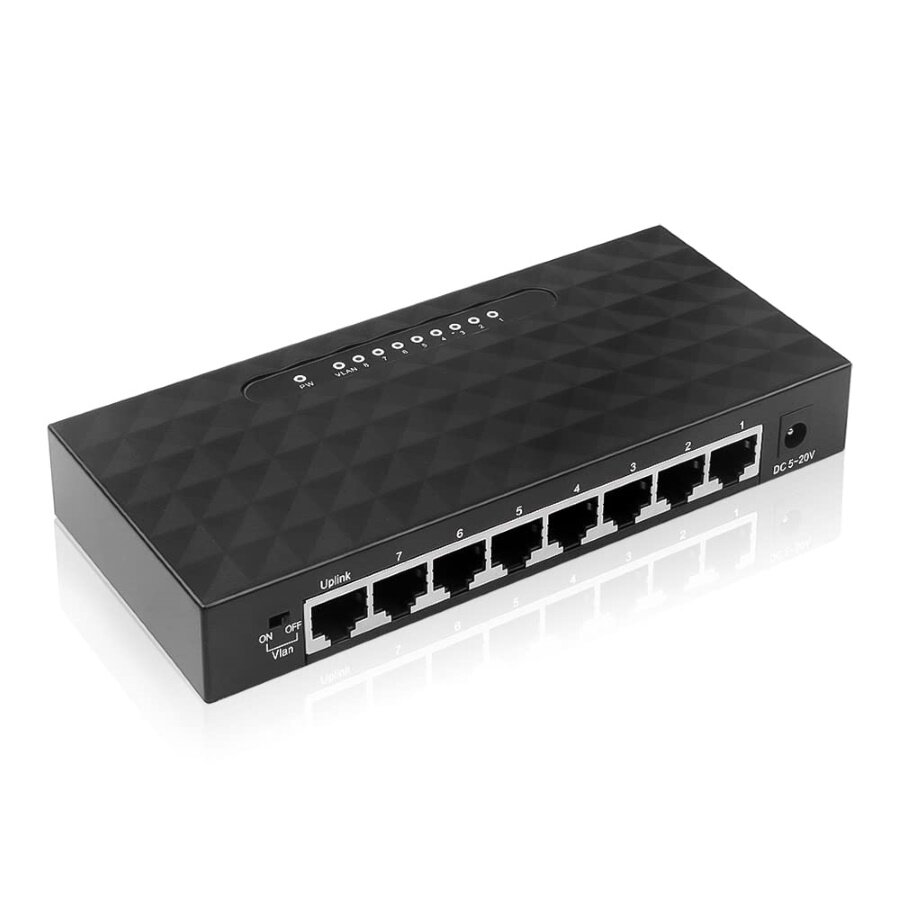 Коммутатор Selenga ND210, 8 портов