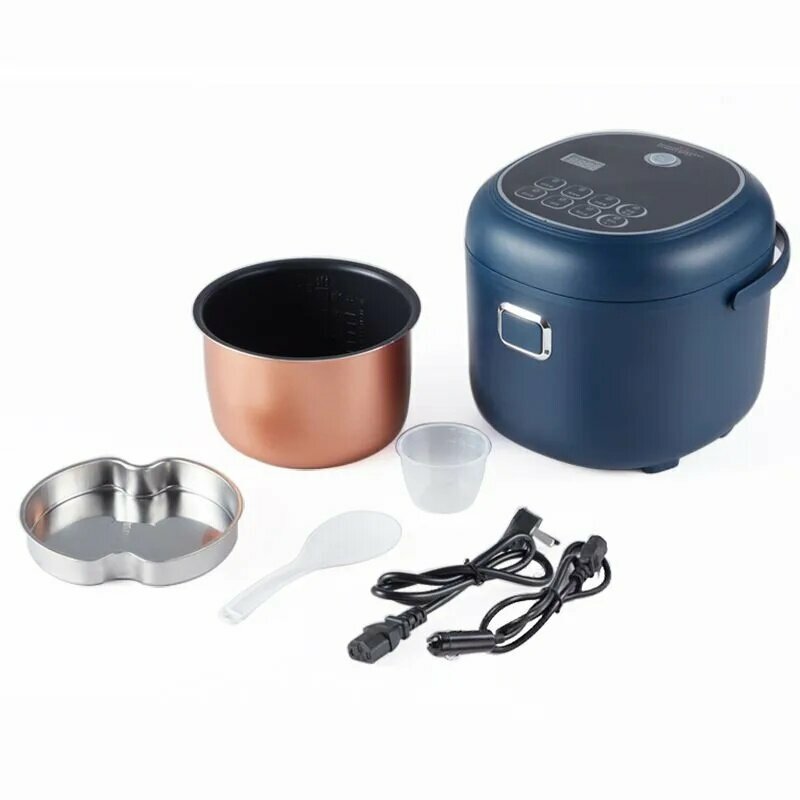 Xiaomi YouPin DMWD Мультиварка-скороварка Мультиварка пароварка на 2л. в авто/дом универсальная 12-24-220в, Фабрика Натуральных Продуктов автомобильная