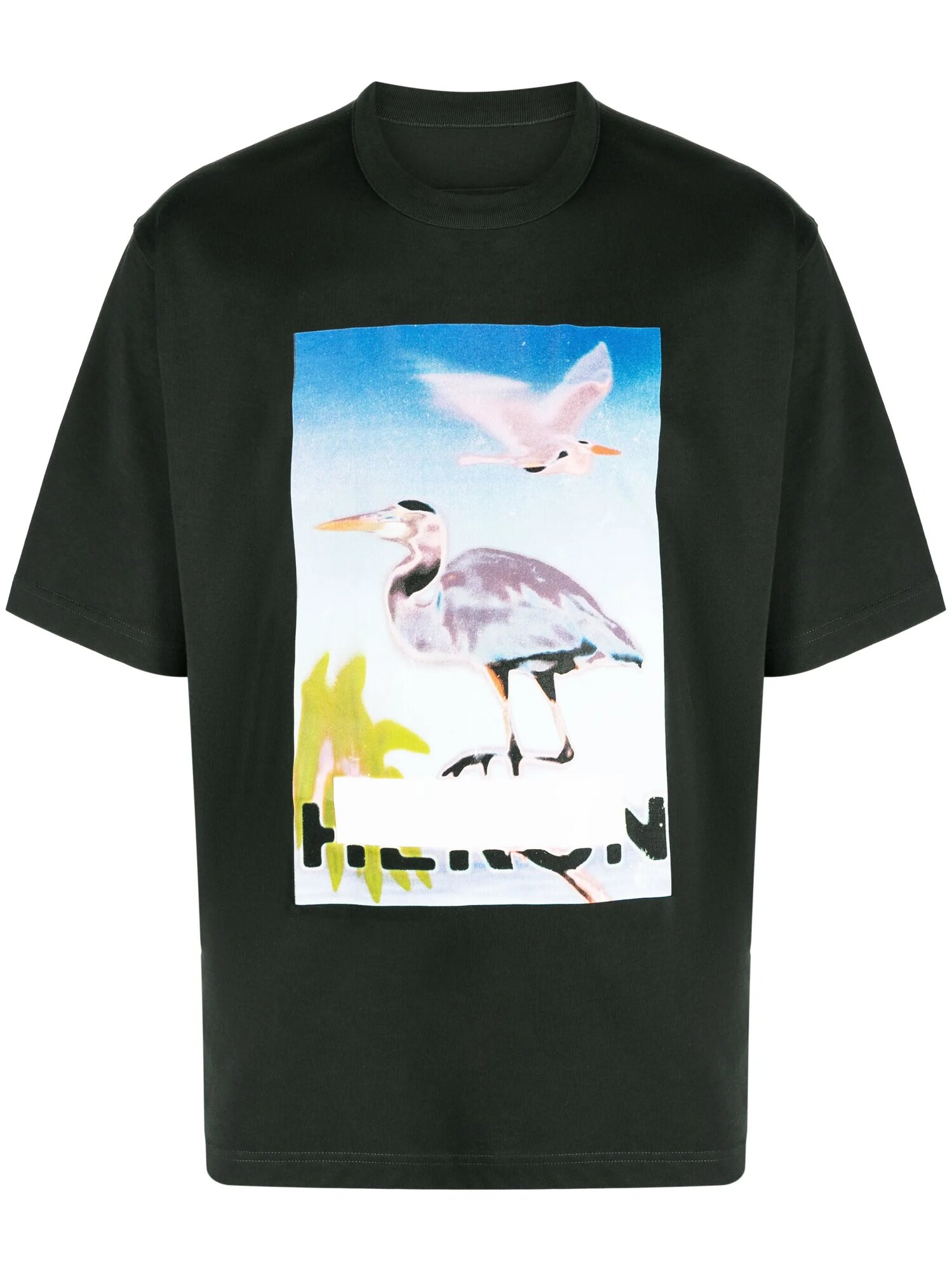Футболка Graphic-print cotton T-shirt