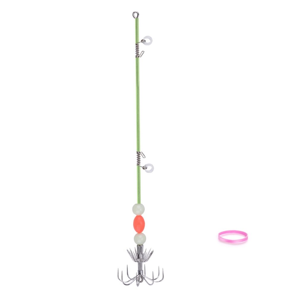 Светодиодный крючок для ловли кальмаров из нержавеющей стали