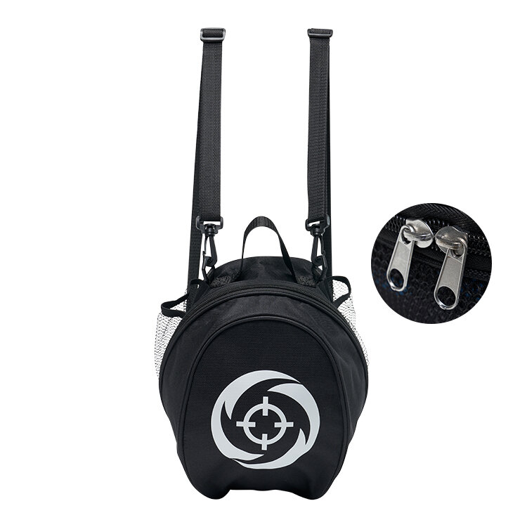 Баскетбольный рюкзак унисекс RIGORER black ball bag, 18.5x22.5x32 см, размер EU