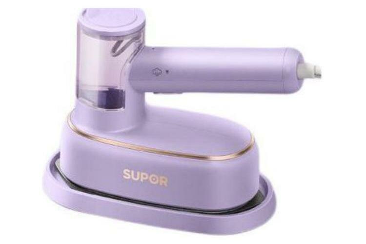 Отпариватель одежды SUPOR, цвет: taro purple, мощность 1500 Вт, быстрое нагревание, компактный, идеален для путешествий