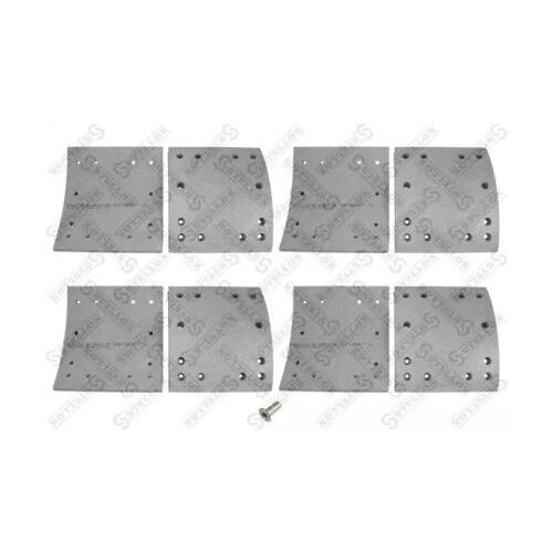 Комплект тормозных башмаков, барабанные тормоза, STELLOX 85-00947-SX (1 шт.)