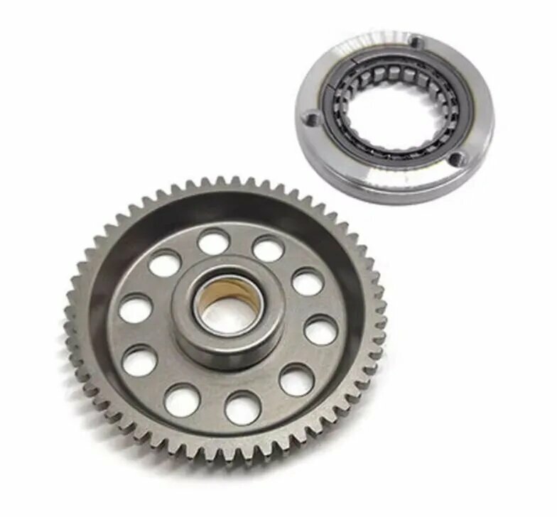 Обгонная муфта в сборе с шестерней ZS166/172/174 CB250 NB300 CB(S)300