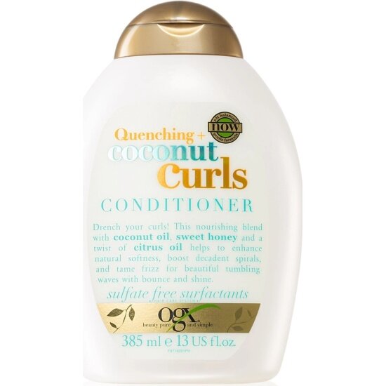 Кондиционер для вьющихся волос Ogx с маслом кокоса 385 мл