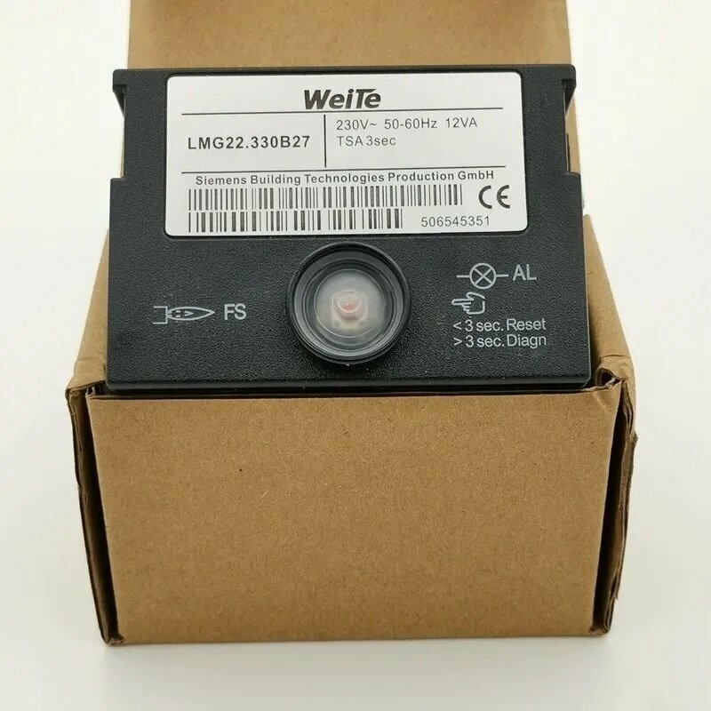 Контроллер газовой горелки Lmg22.330B27 с базой AGK11