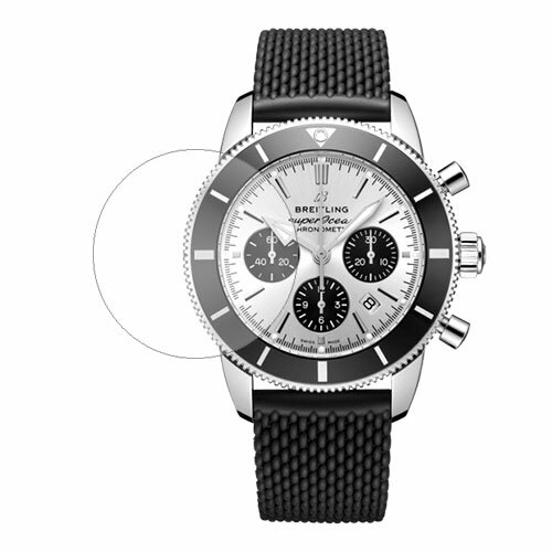 Скрин Мобайл защитный экран для часов Breitling AB0162121G1S1 из гидрогелевая плёнка прозрачная