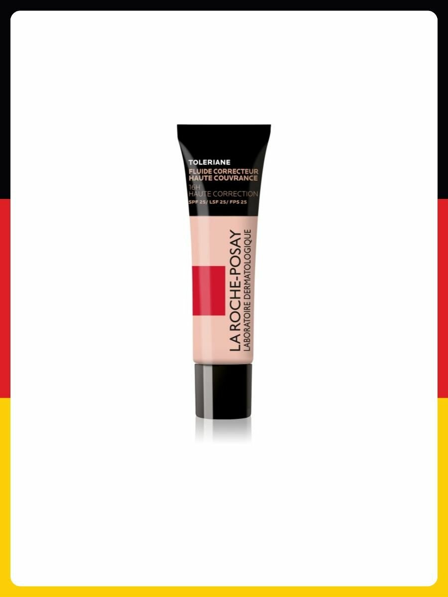 Тональная основа La Roche-Posay Toleriane full coverage foundation SPF 25 8, 30 мл
