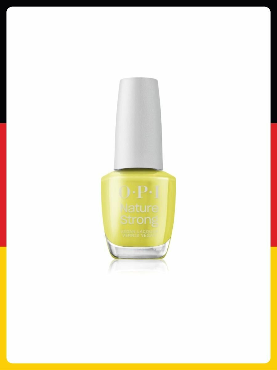 Лак для ногтей OPI Nature Strong Nails&Skin nail polish vegan Give Me Some Suga Cane, 15 мл