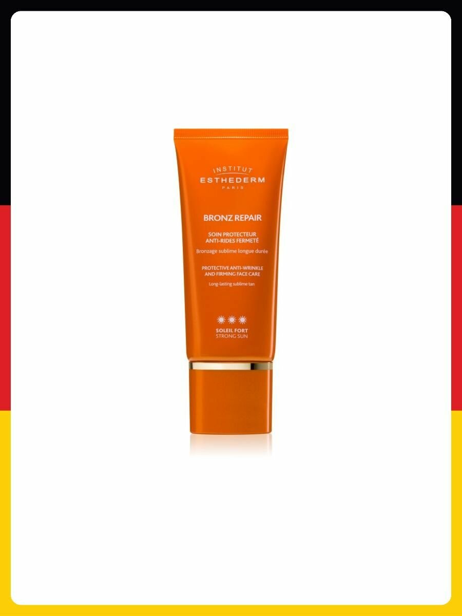 Средство солнцезащитное Institut Esthederm Bronz Repair Protective Anti-Wrinkle and Firming Face Care High UV Protection, 50 мл