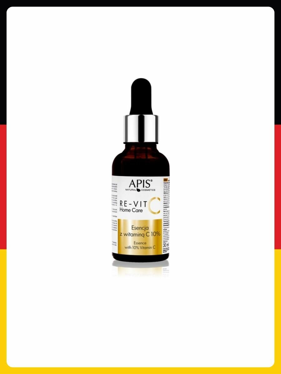 Сыворотка для ухода за кожей Apis Natural Cosmetics Re-Vit C Home Care Brightening Concentrate with Vitamin C, 30 мл
