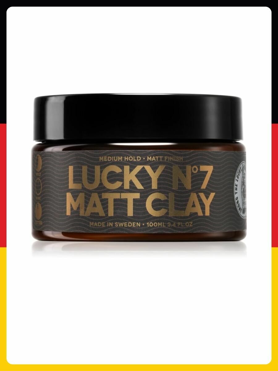 Глина для волос Waterclouds The Dude Hairstyling Clay, 100 мл