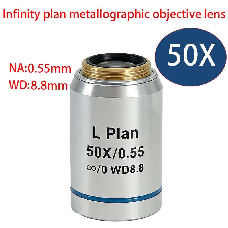 Объектив микроскопа L Plan 50X/0.55 WD8.8