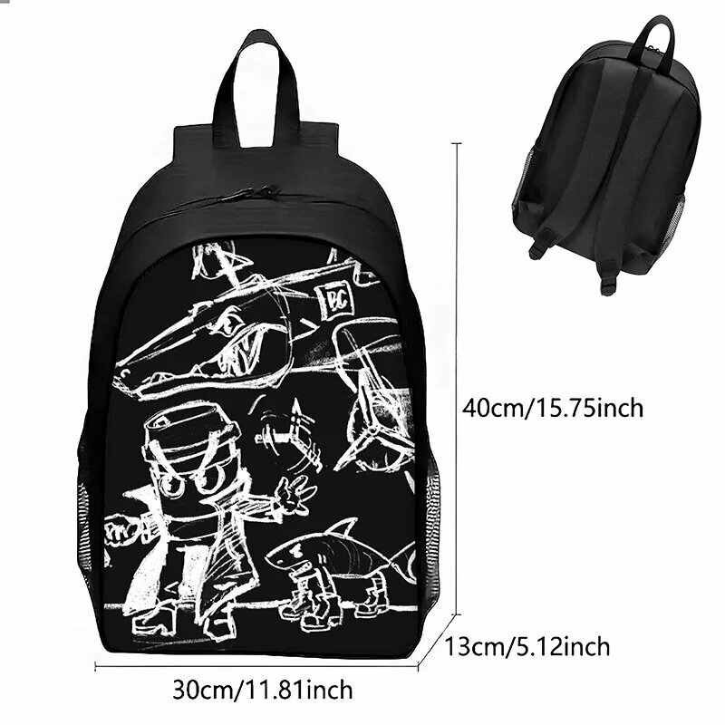 Новый итальянский школьный рюкзак Brainrot Tung Tung, деревянная палочка, мужской рюкзак, дышащая и прочная дорожная сумка большой вместимости, подарок 5