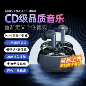 Инновационная технология Ace Mimi True Wireless с активным шумоподавлением Bluetooth 5.3, удобные беспроводные наушники-вкладыши