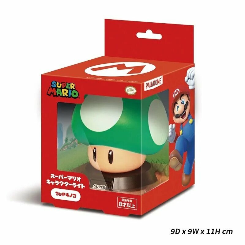 Nintendo ночник лампа настольная 1UP Mushroom Super Mario Character Light Original From Japan