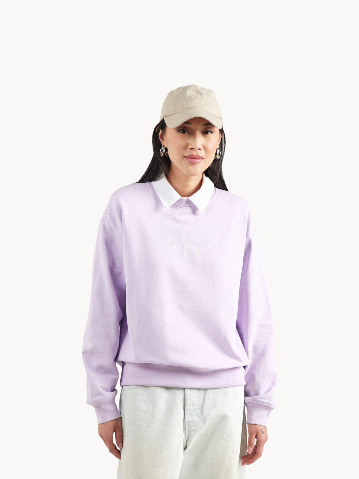 Свитшот Cropped Monogram Sweatshirt