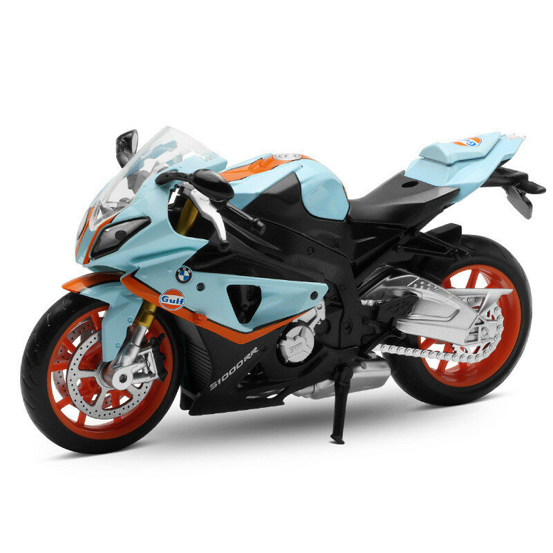 Bmw мотоцикл модель с инерционным механизмом для подарка и демонстрации