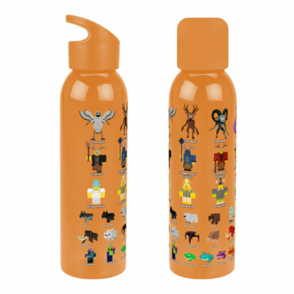 Бутылка для воды «Олень из 99 ночей в лесу 99 nights in the forest» (оранжевый)