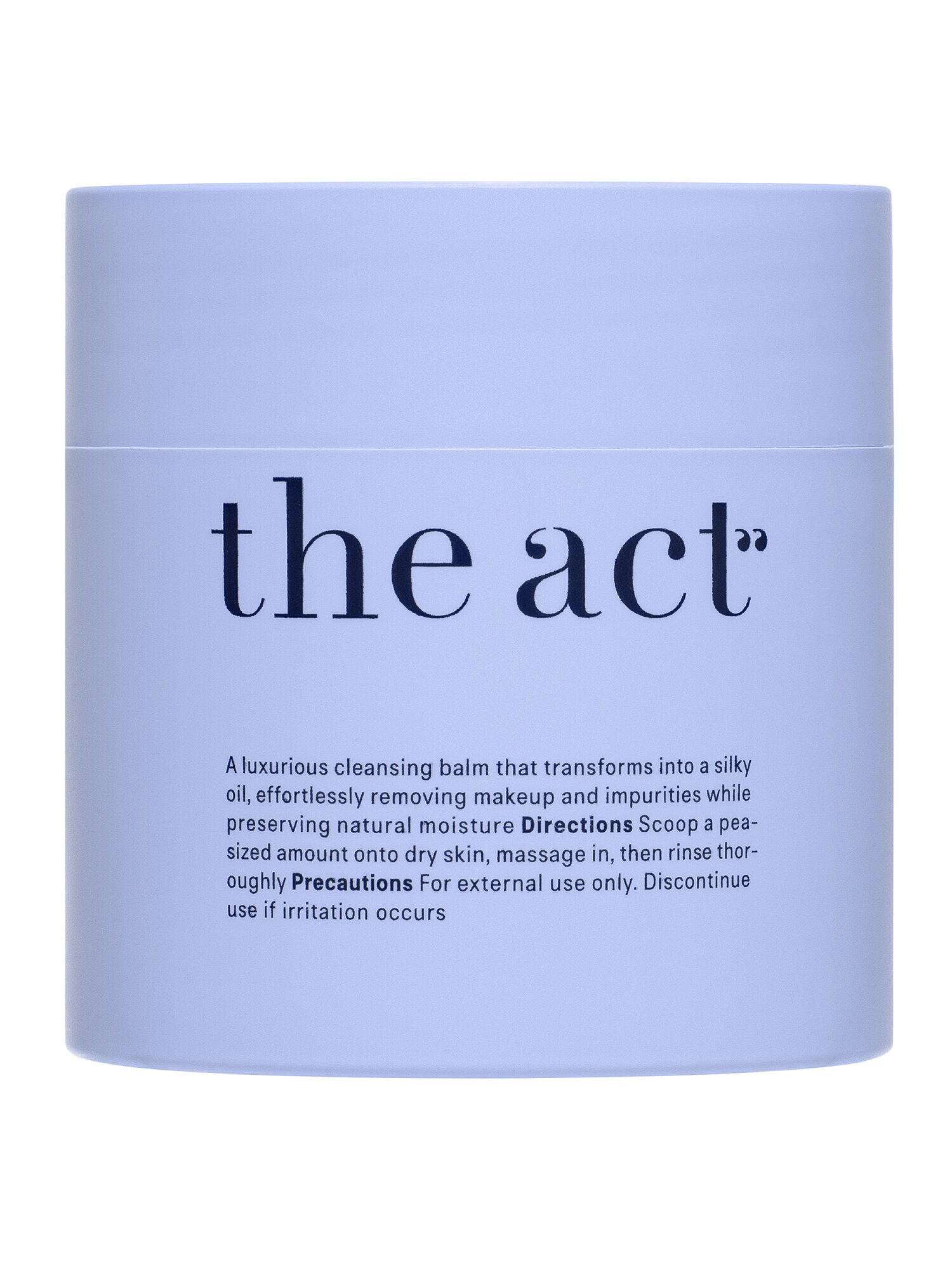 Бальзам для умывания The Act, гидрофильный, 50мл