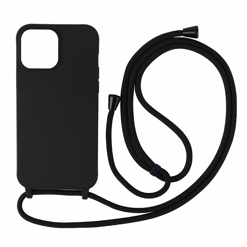Чехол с петлёй для iPhone 15 14 13 12, защитный чехол с ремешком для Apple iPhone