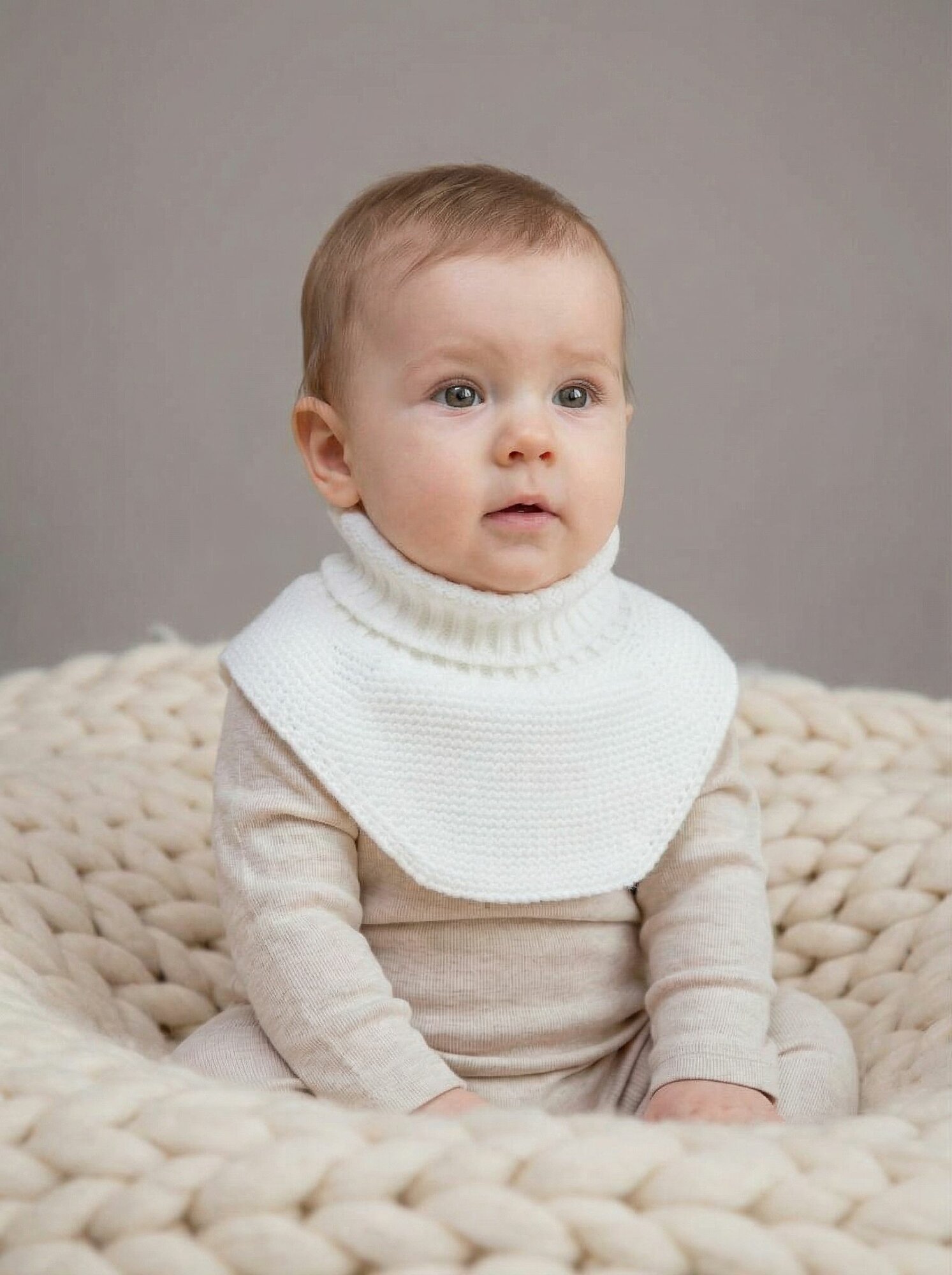 Шарф-манишка для детей