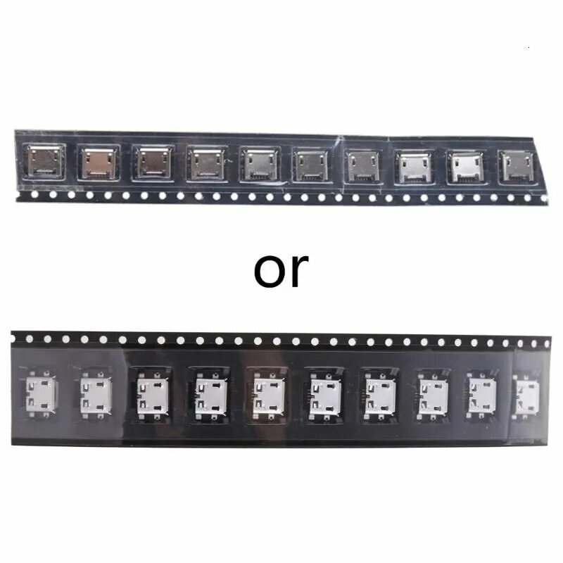 Разъём Micro USB Type B 5 Pin SMD