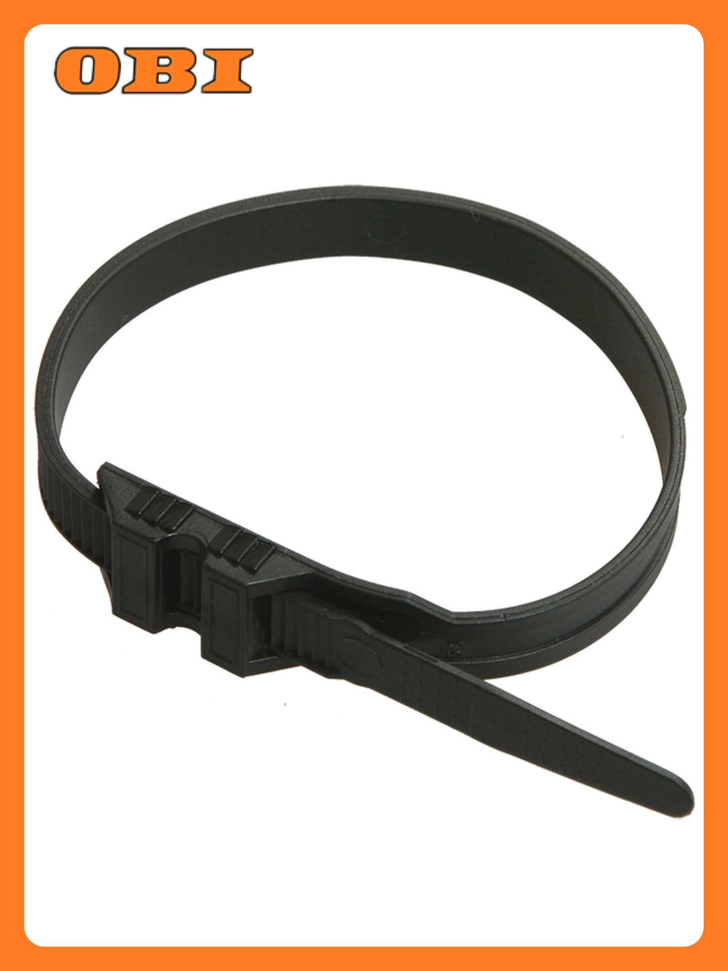 Хомут IEK 9 мм D 26-66 мм черный 100 шт