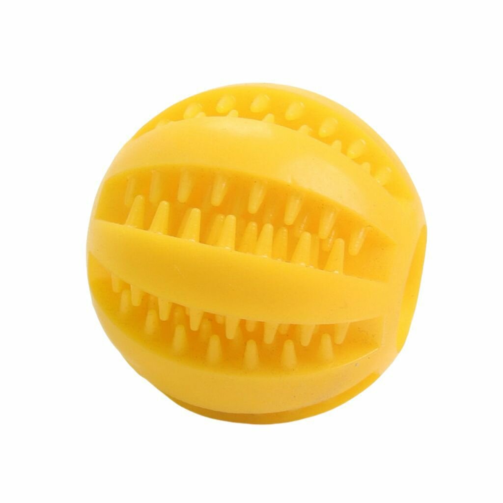 Игрушка для собак, мяч для утечки еды, устойчивый к укусам, молярный золотистый ретривер, Тедди, игрушка для домашних