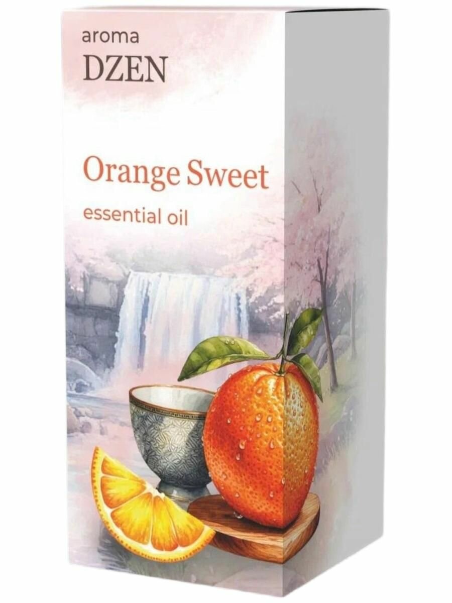 Эфирное масло Апельсин сладкий PURE ORIGIN Aroma Dzen 3 мл для ароматерапии, бани, йоги