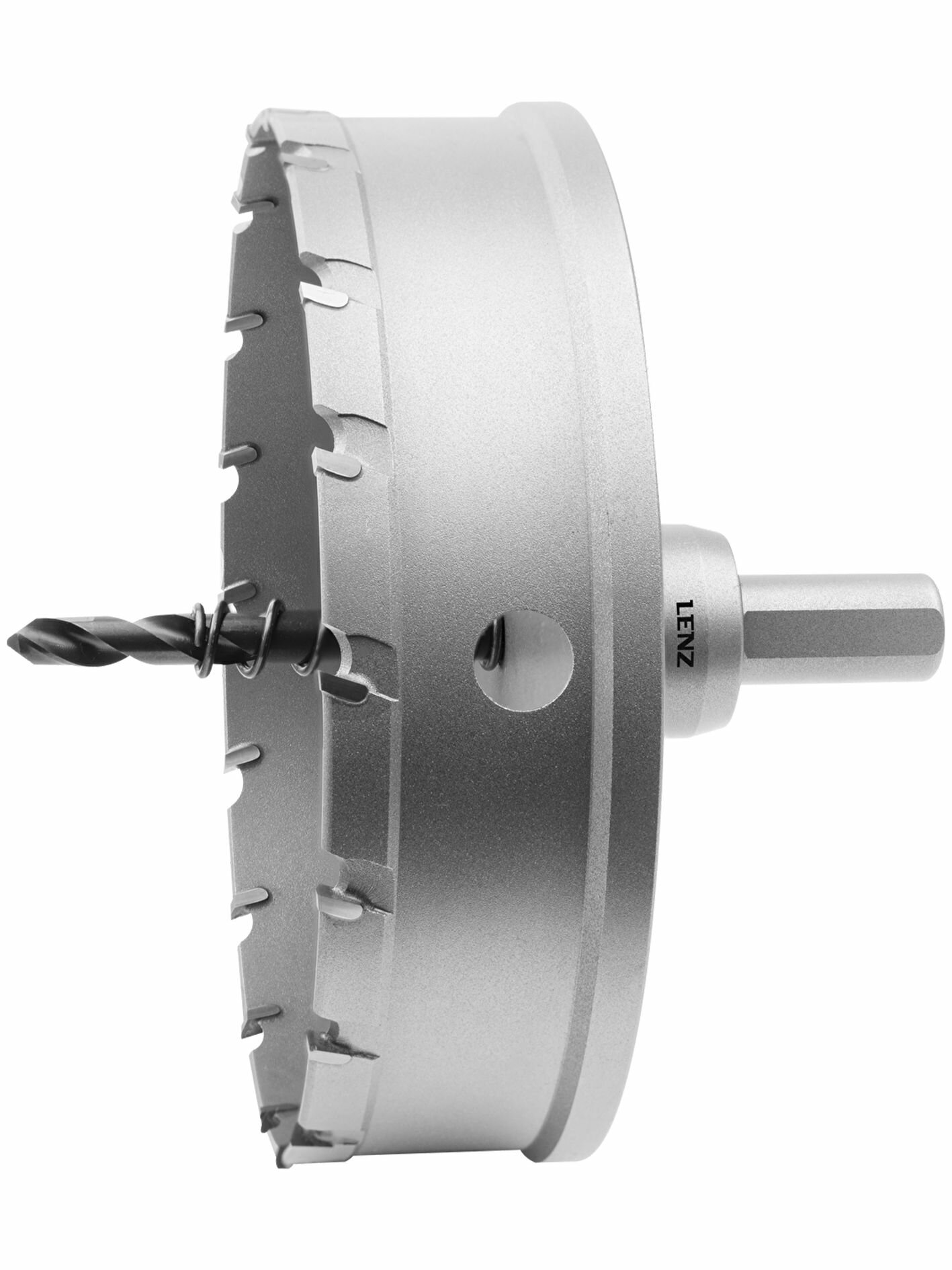Коронка с твердосплавными напайками LENZ 125х25 мм, арт. LZCS-125