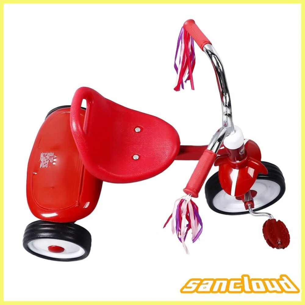 Детский трицикл, складной, 3 положения, регулируемое сиденье, для малышей