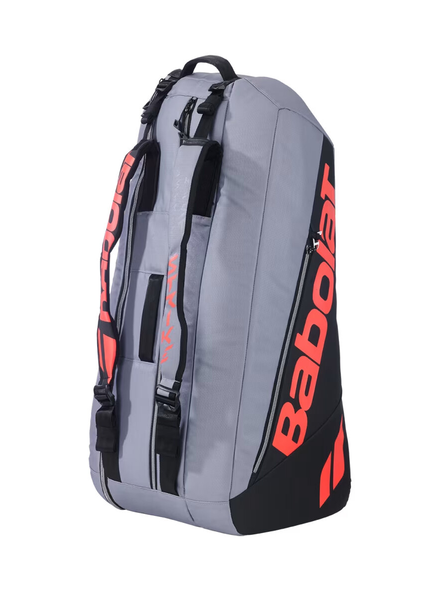 Чехол 4-6 штук ракеток Babolat Pure Strike 2025, Gray полиэстер