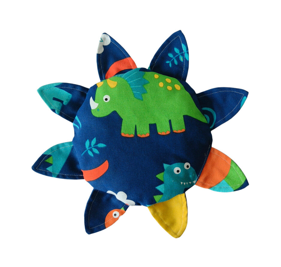 Детский набор из трех мягких тканевых летающих дисков (фрисби) для игр на свежем воздухе, для детского сада и