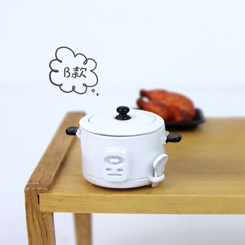 Honghao Head Factory ob11 Миниатюрная игрушка Модель сцена Кукольный дом аксессуары Мини рисоварка D223 D223-B