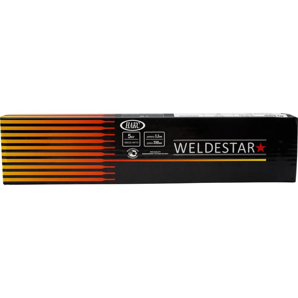 Электроды WELDESTAR WS Super 3.2x350мм WSAT46S323505 надежной конструкции