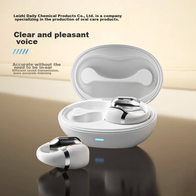 Беспроводные наушники ZGA Bone Conduction Bluetooth Headphones, цвет White