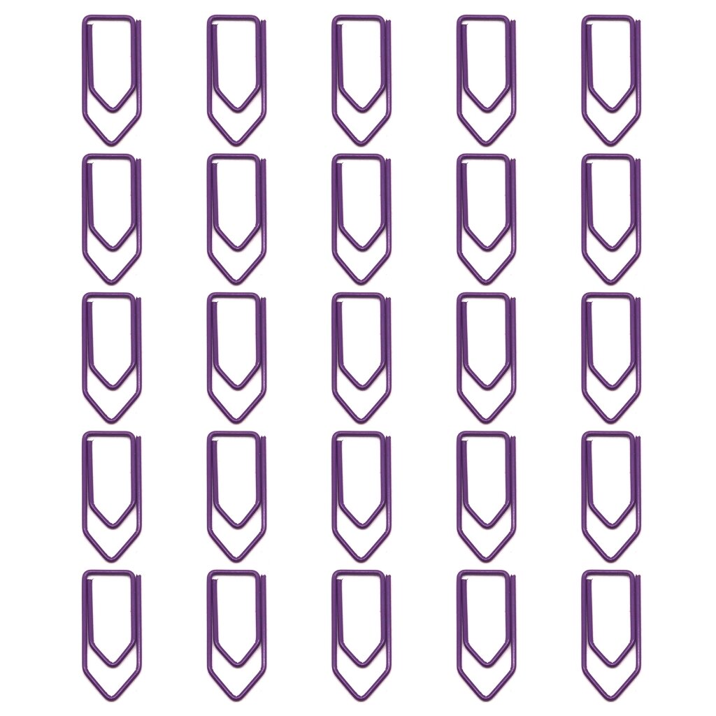 Металлические скрепки для бумаги в форме карандаша разных цветов Идеально подходят для создания закладок и организации офисных документов Долговечность